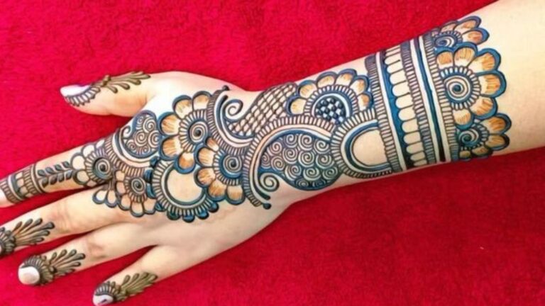 Piche ka Mehndi Design Simple: पीछे हाथ की ये 10+ मेहँदी की